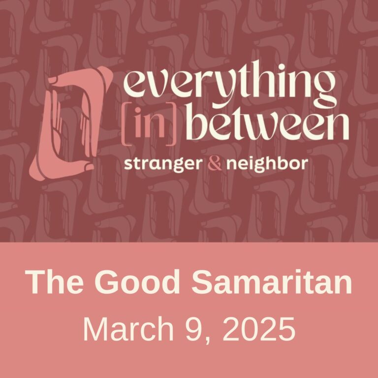 Stranger & Neighbor - The Good Samaritan | March 9, 2025 - Pastor ...